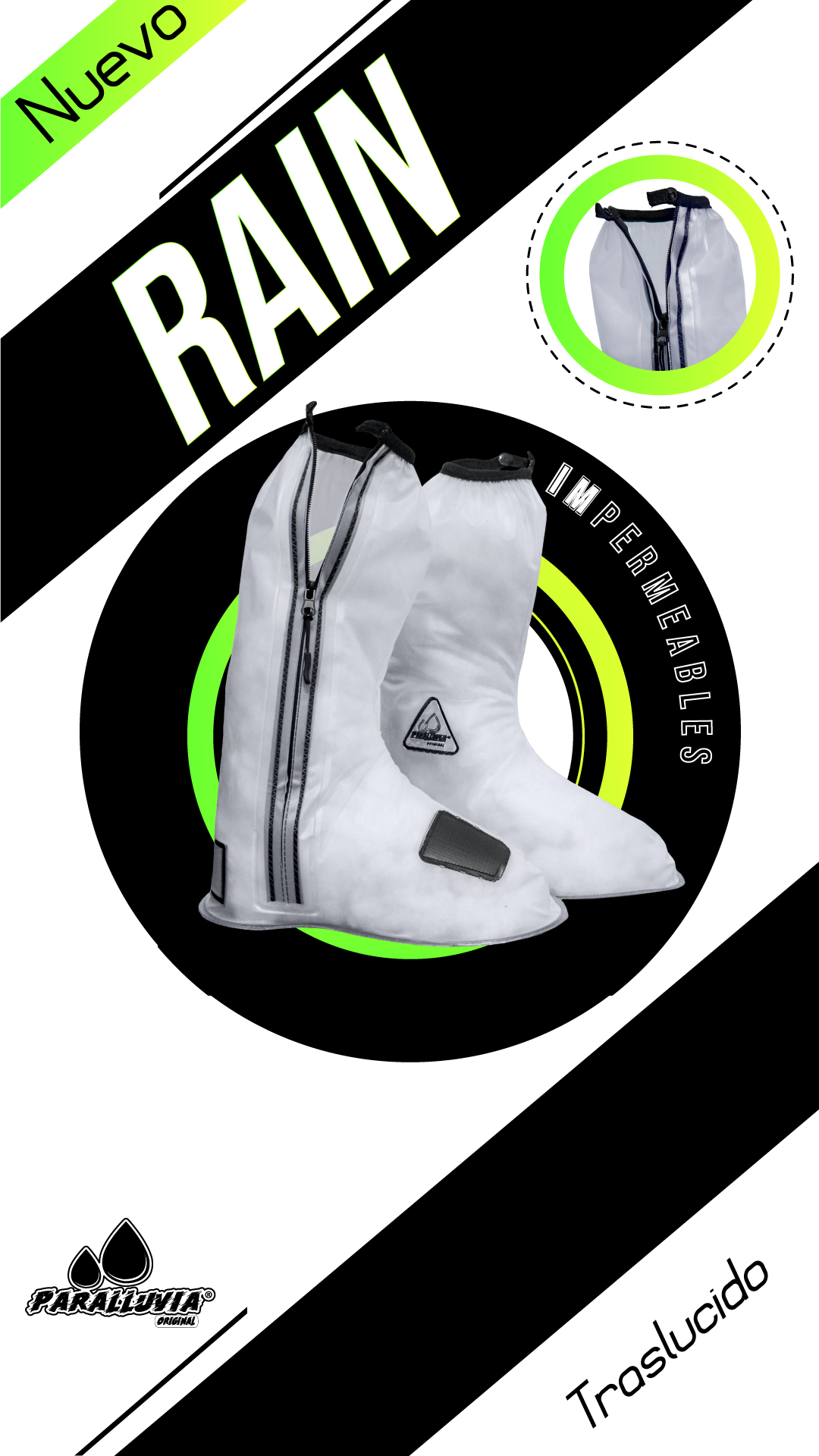 Impermeables — protegete de la lluvia ropa impermeable